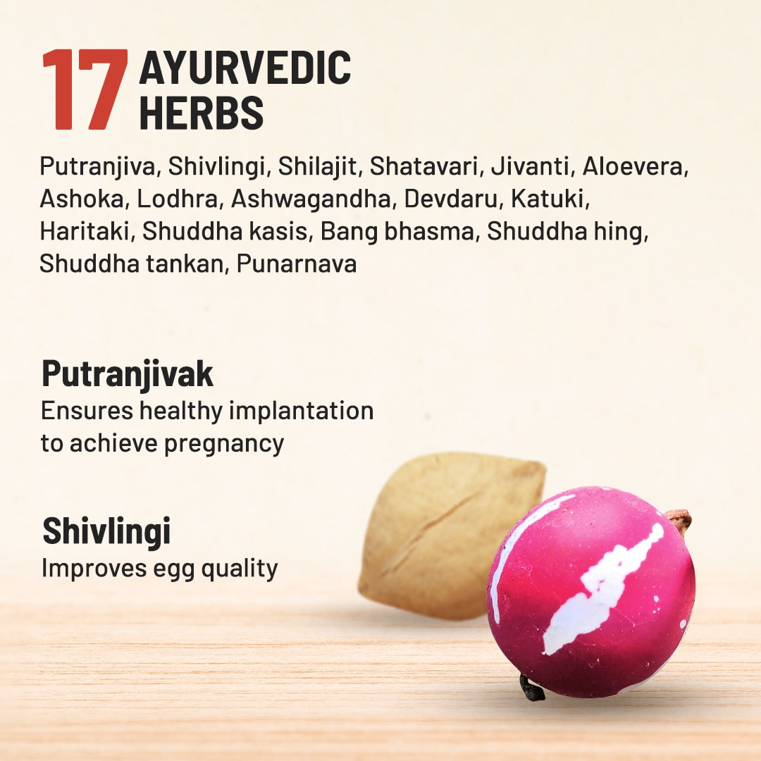 Gynoveda Fertility Ayurvedic Tablets For Natural Preganancy