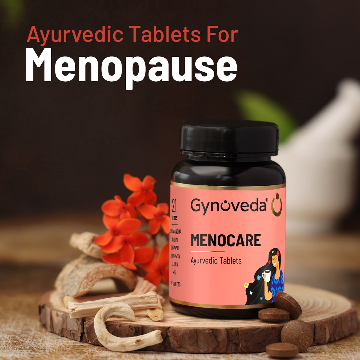Gynoveda Menopause Tablets For Smooth Transition